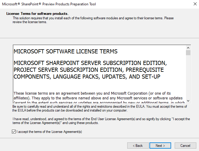 Step By Step Guide To Install Sharepoint Subscription Server Edition