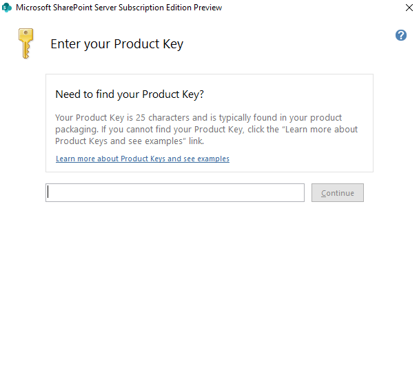 Step By Step Guide To Install Sharepoint Subscription Server Edition