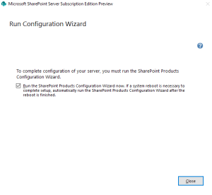 Step by Step Guide to Install SharePoint Subscription Server Edition ...